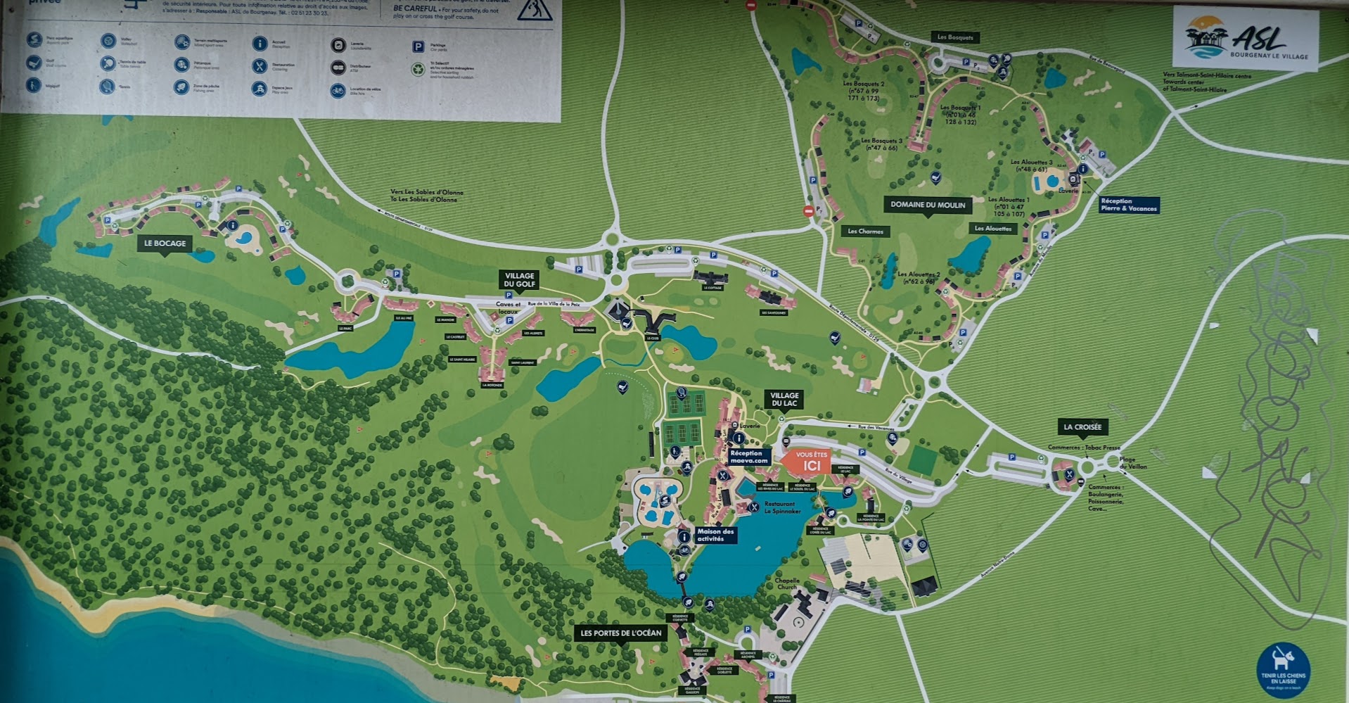 Activités - Bourgenay le village